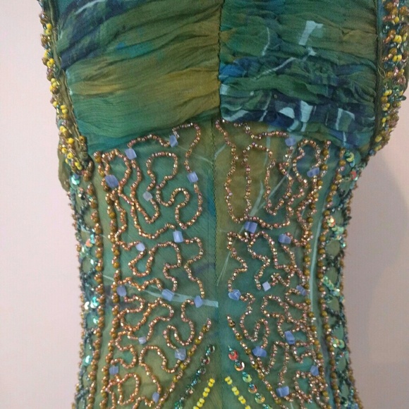 Anthony Castelli | Dresses | Anthony Castelli Silk Gown | Poshmark